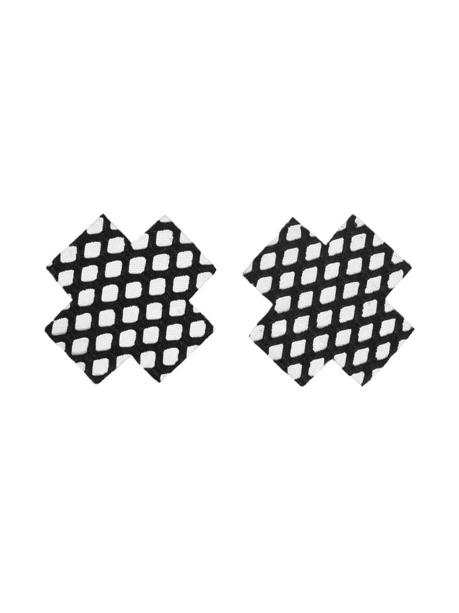 Cross Shape Fishnet Pasties – Honour Clothing