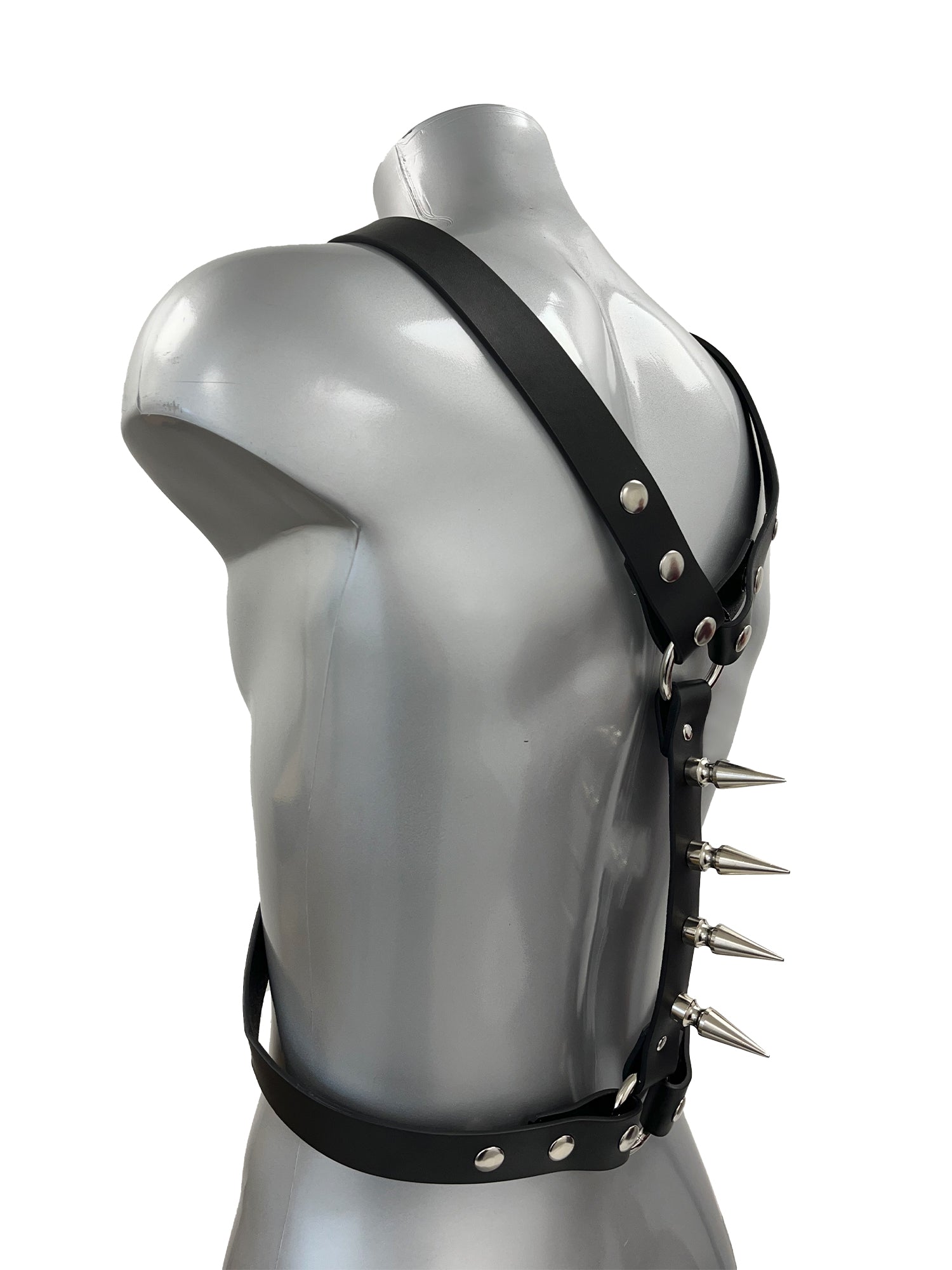 Spiked Backbone Body Harness – Honour Clothing