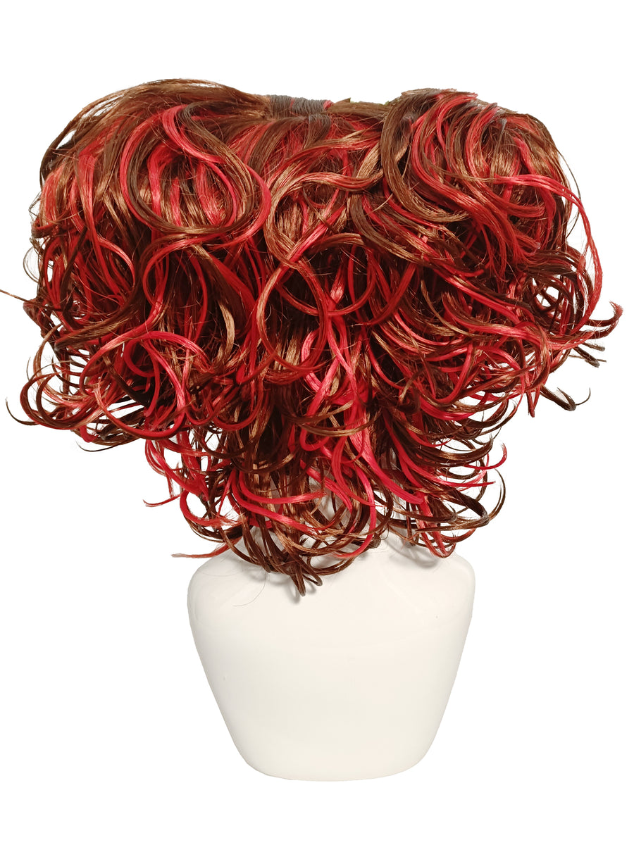 Red & Brown Bunches Wig – Honour Clothing
