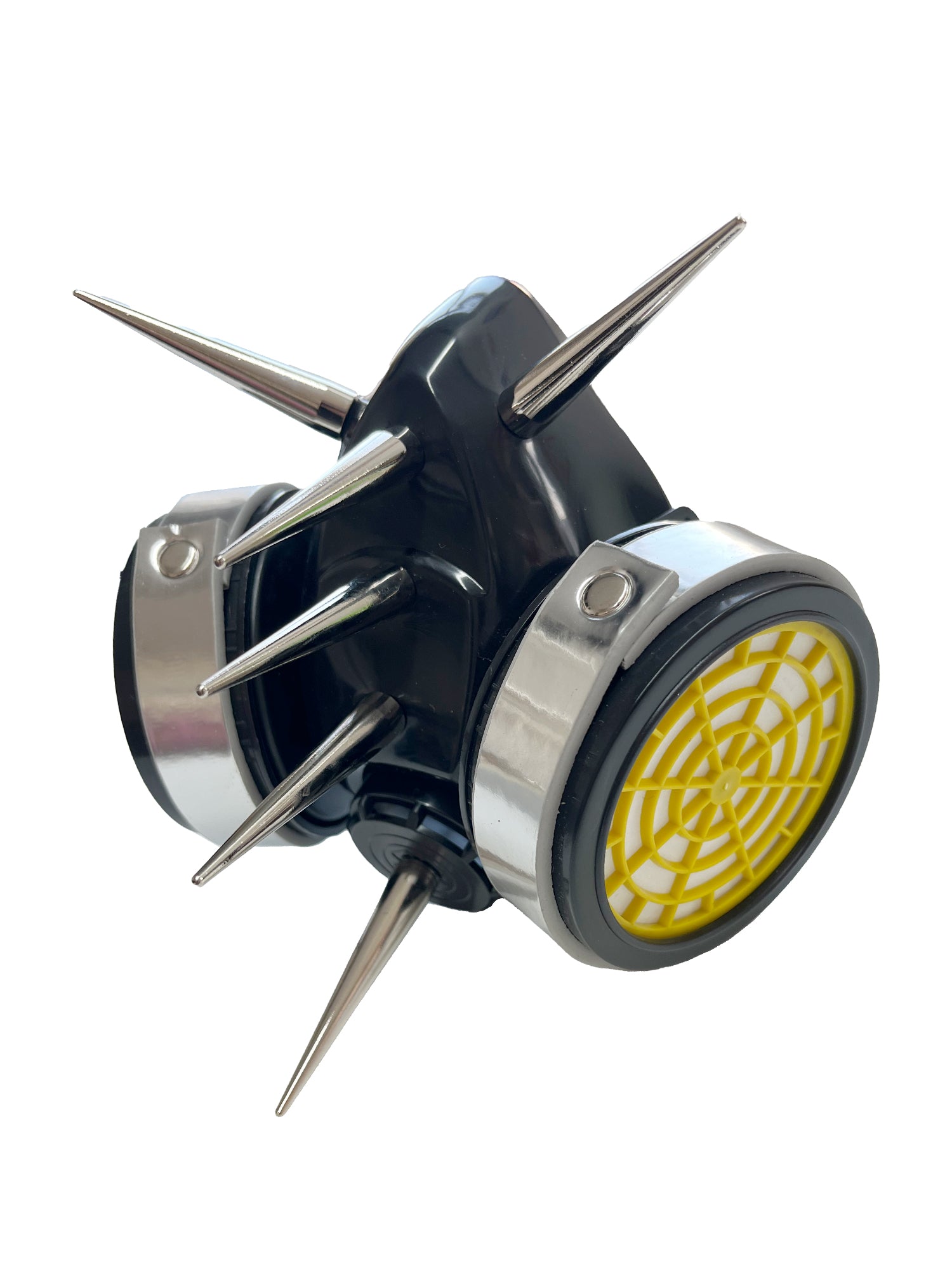 Orange Mega Spike Punk Mask – Honour Clothing