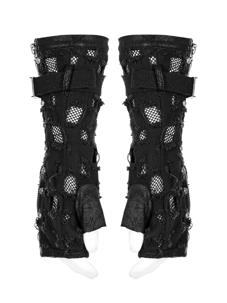 Punk Rave Men's Heavy Distressed Gloves – Honour Clothing