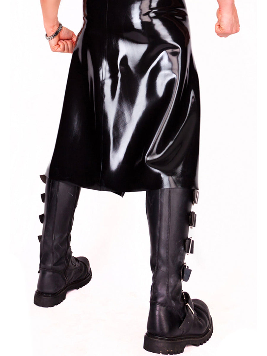 Latex/Rubber Black Kilt – Honour Clothing