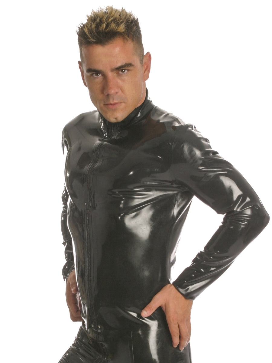 Latex/Rubber Classic Zipped Jacket – Honour Clothing