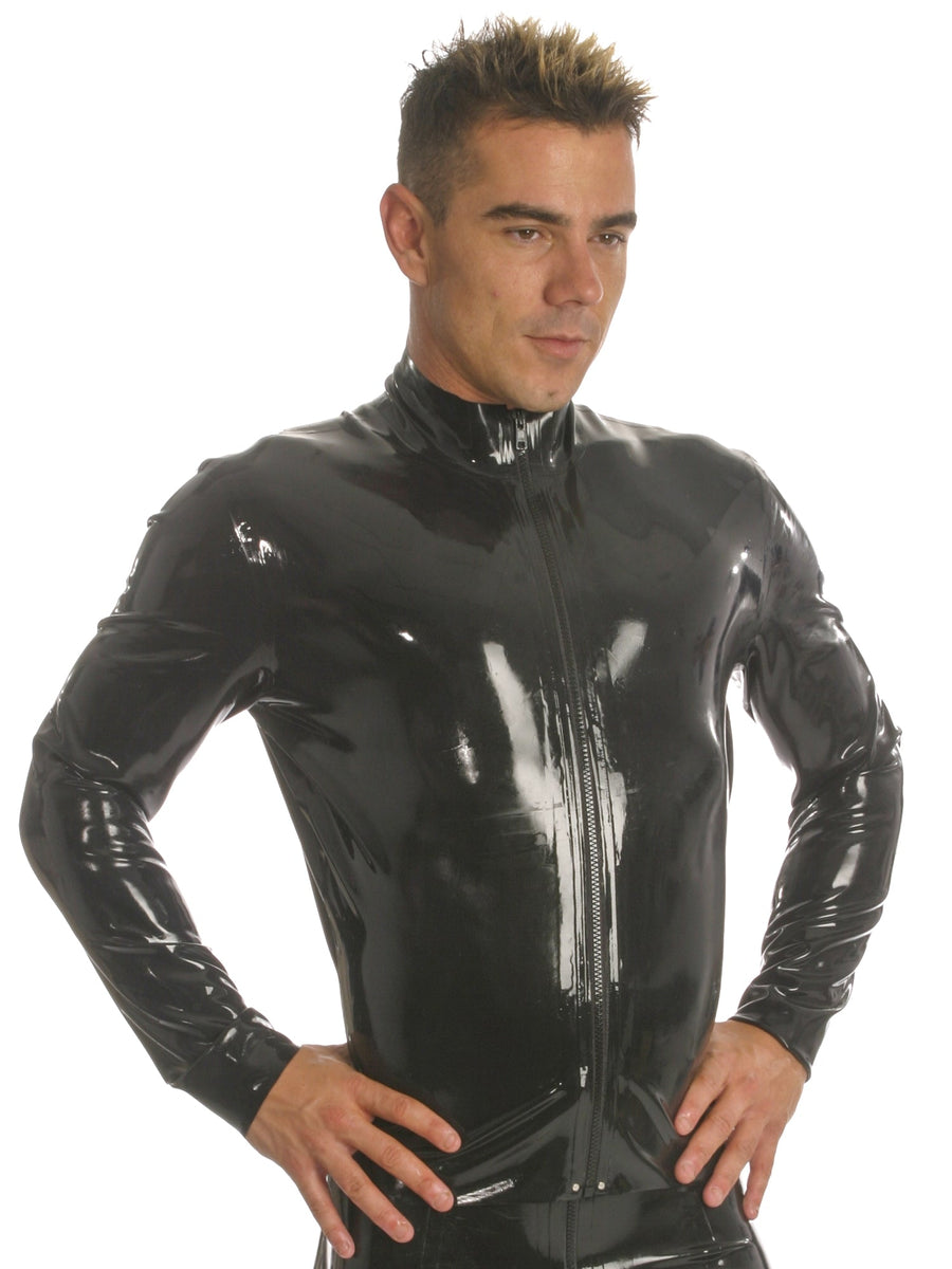 Latex/Rubber Classic Zipped Jacket – Honour Clothing