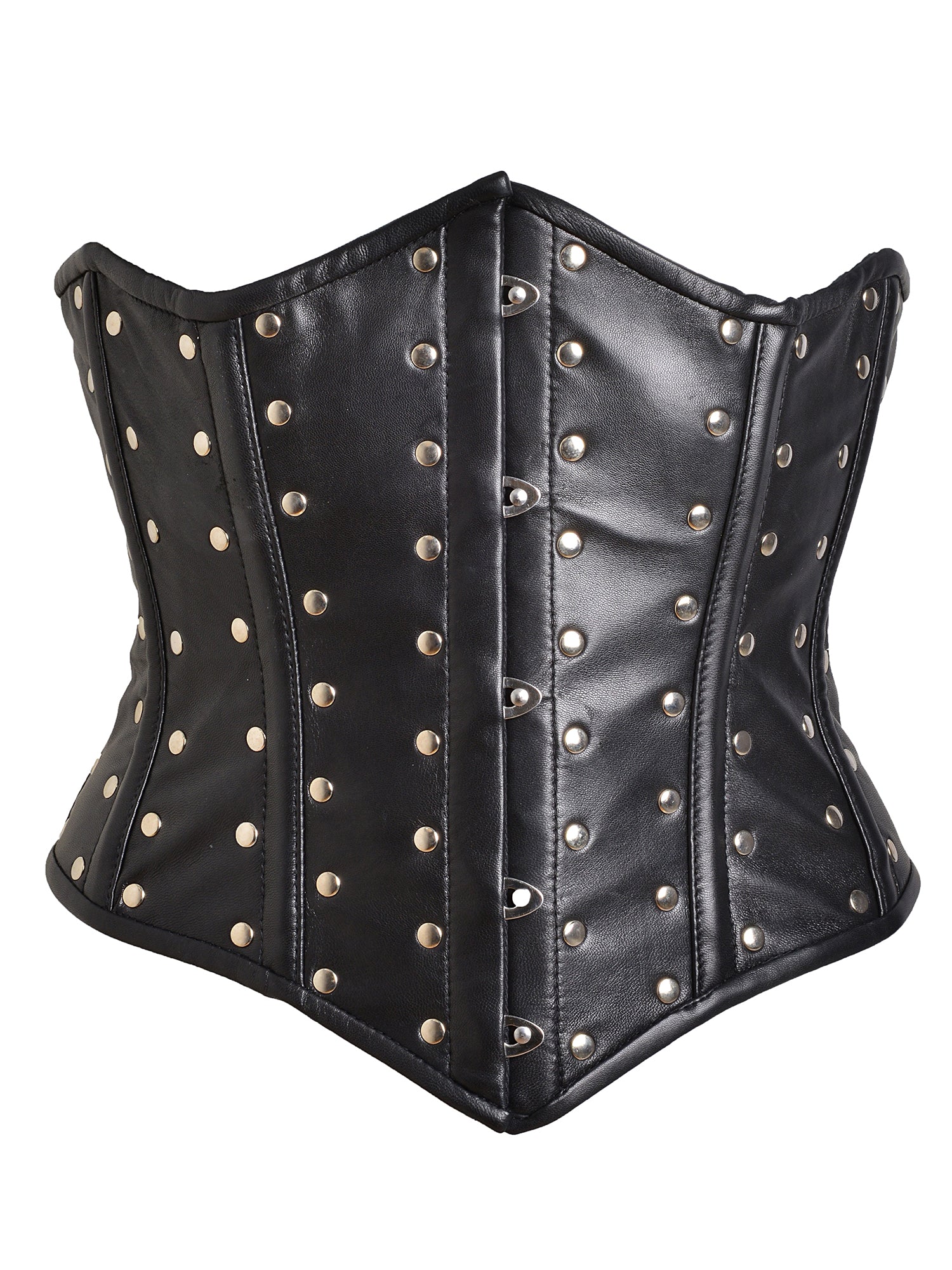 Leather Studded Underbust Corset – Honour Clothing
