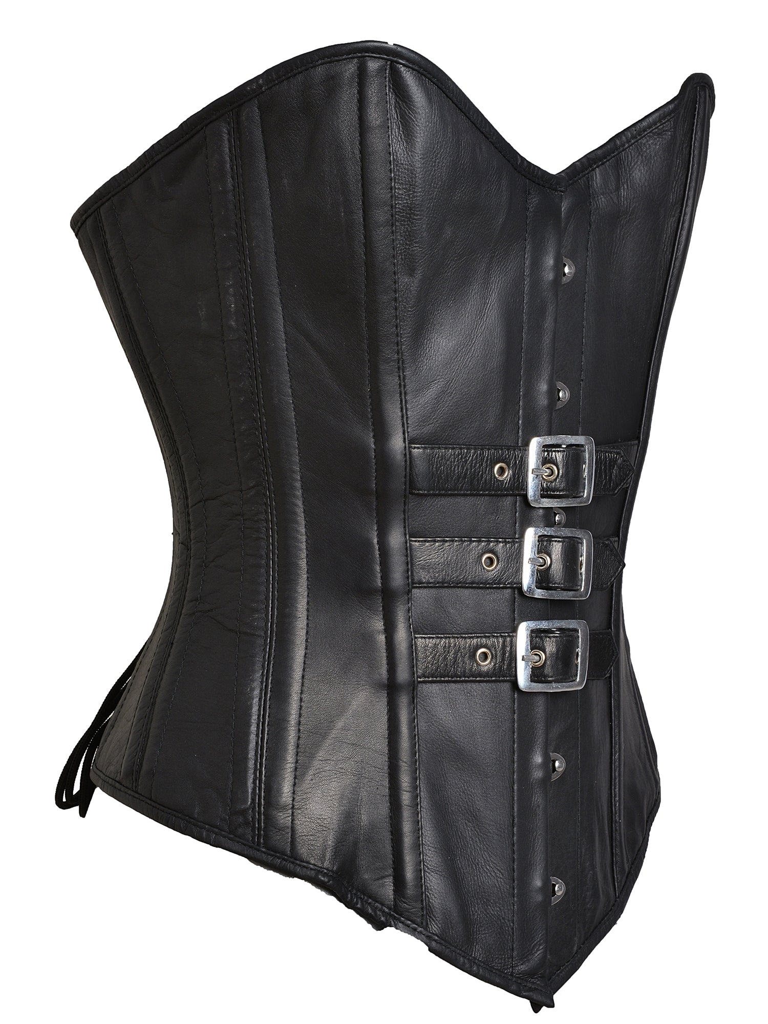 Leather Vera Corset With Buckles – Honour Clothing