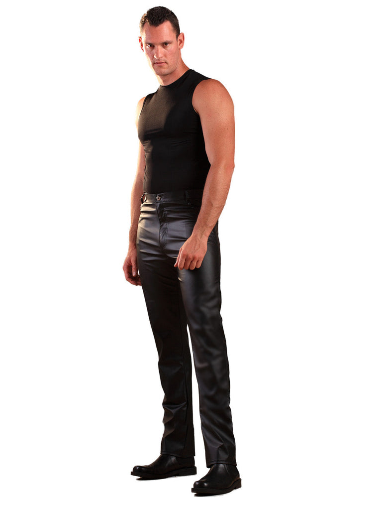 Leatherette Classic Jeans – Honour Clothing