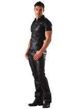 Leatherette Classic Style Jeans – Honour Clothing