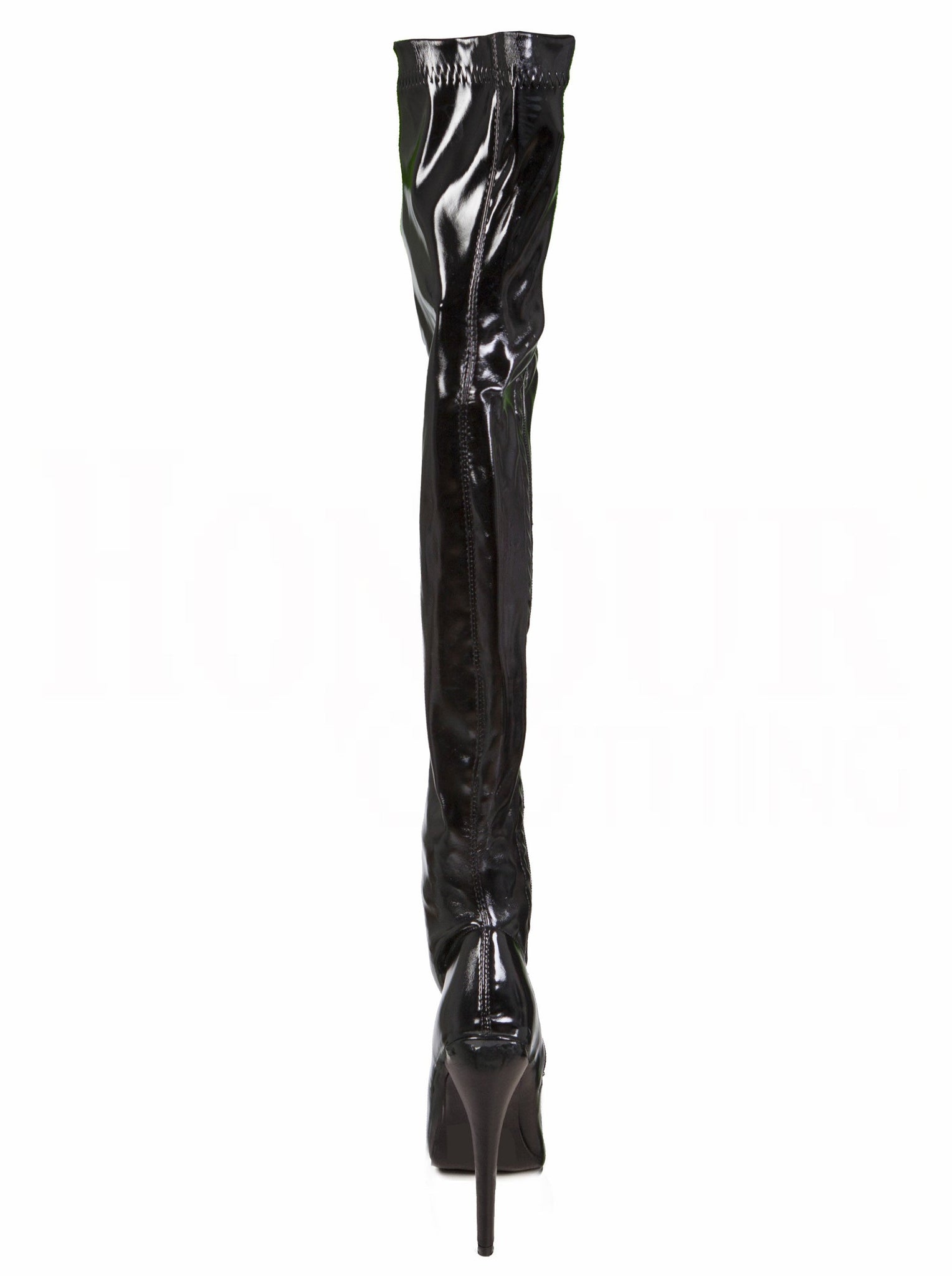 PVC Davina Thigh High Heels – Honour Clothing