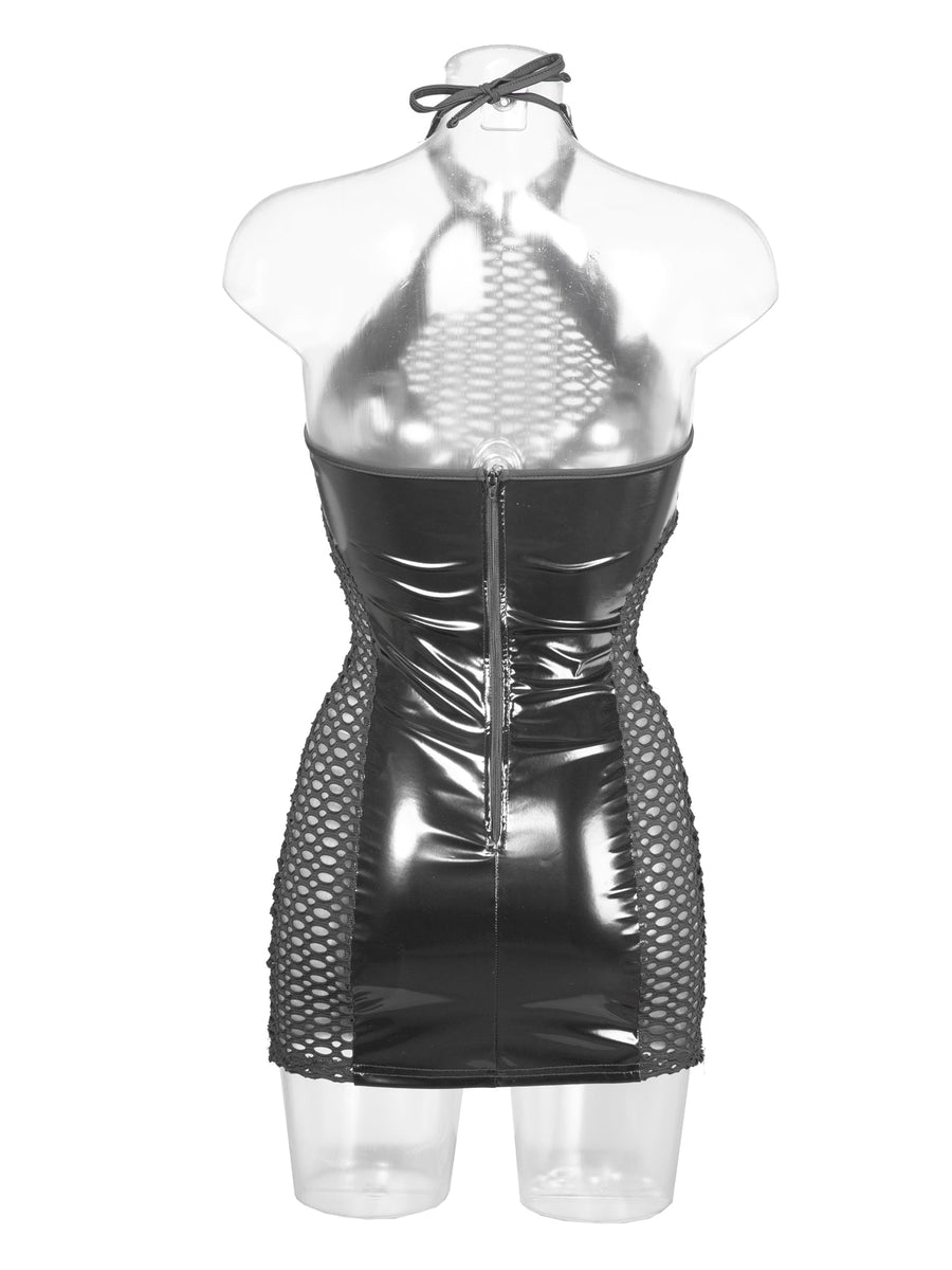 PVC Mesh Panel Dress – Honour Clothing