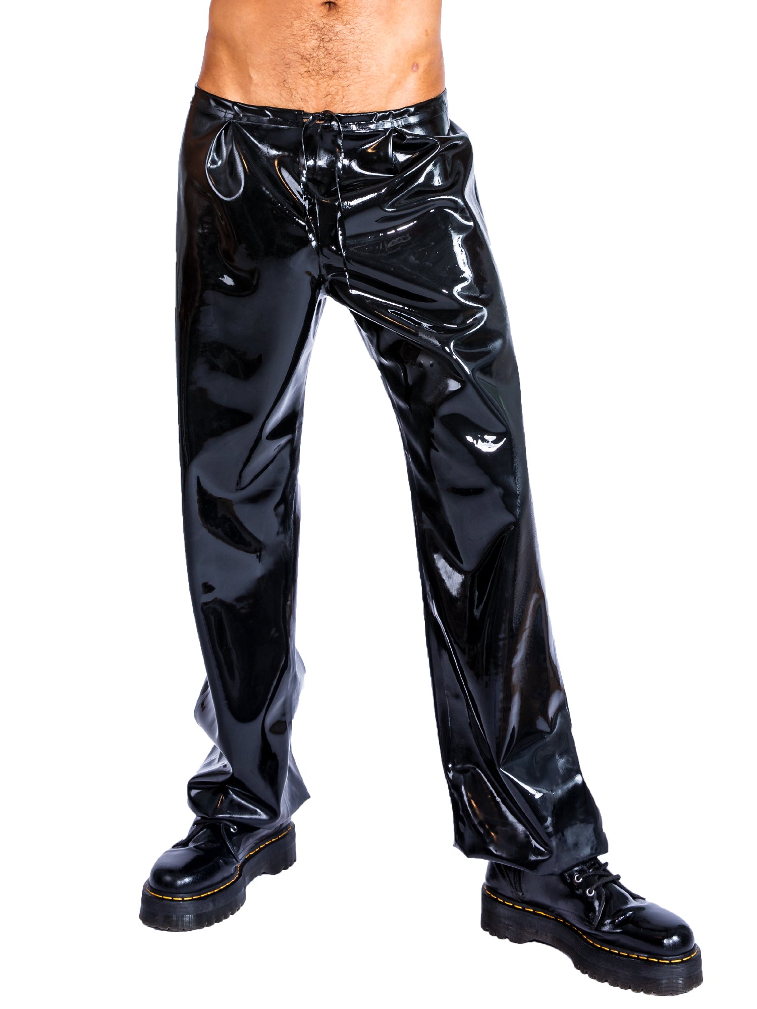 Latex/Rubber Tracksuit Bottoms Black – Honour Clothing